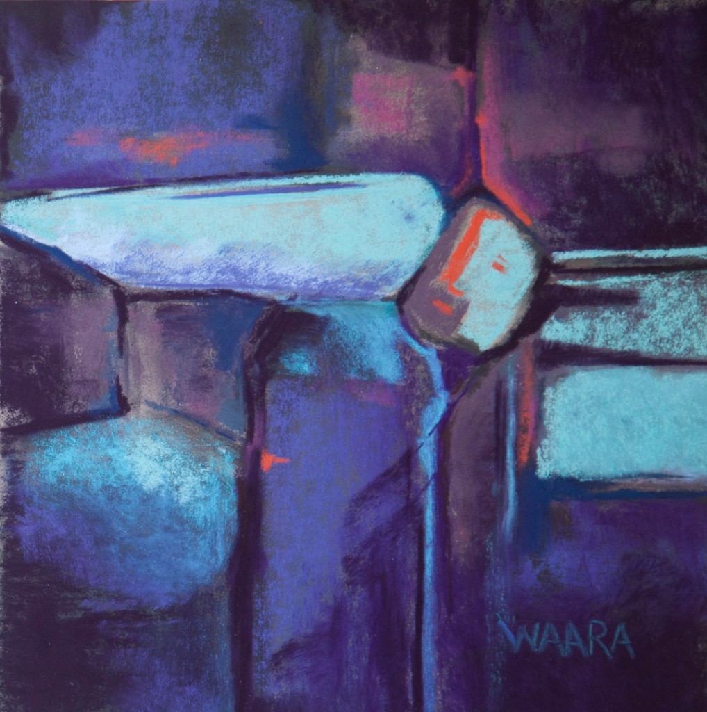 Rock Abstract – Study #2 - Christine Waara Fine Art Studio of Maui